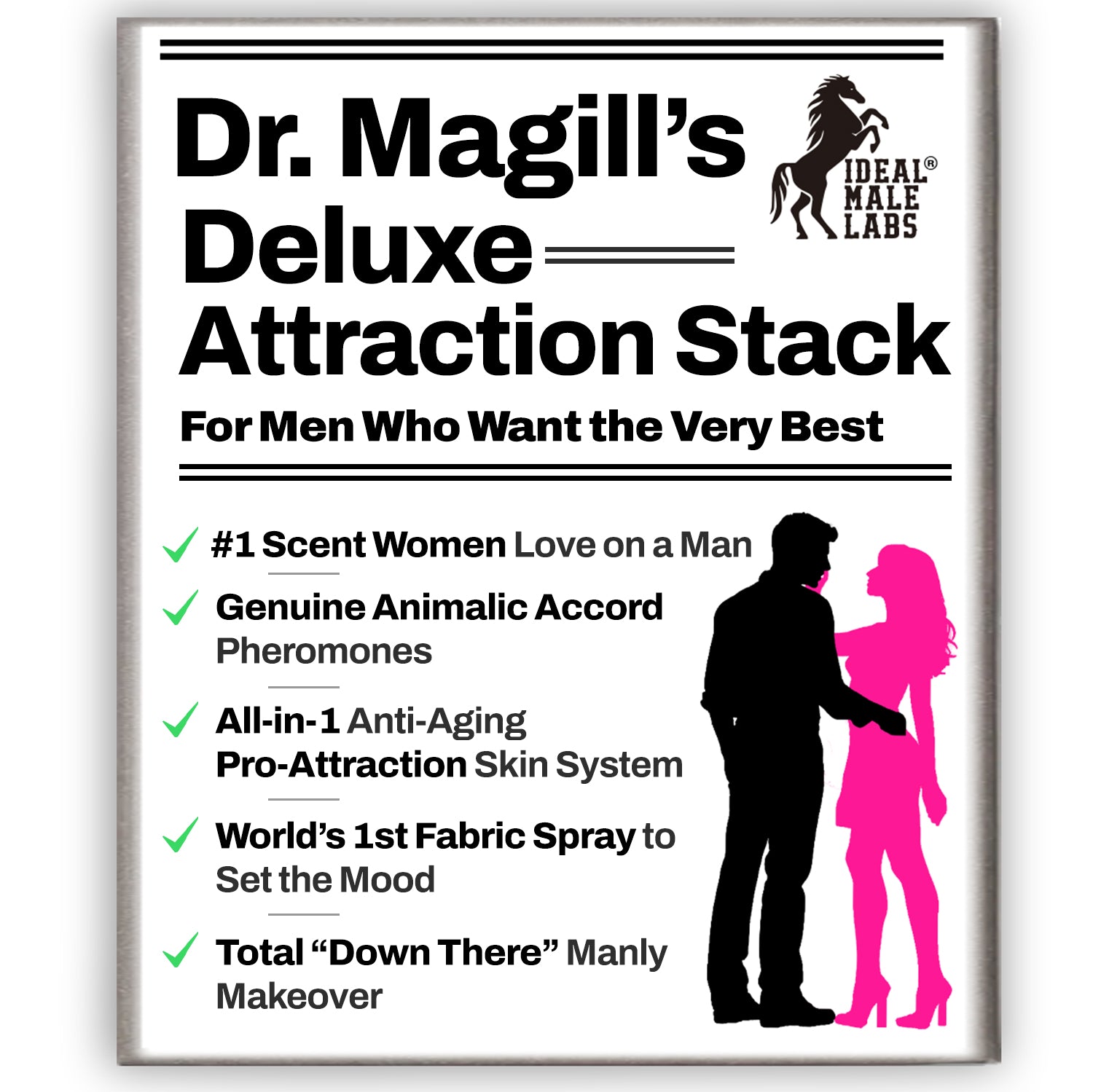 Dr. Magill’s Deluxe Attraction Stack – Ideal Male Labs
